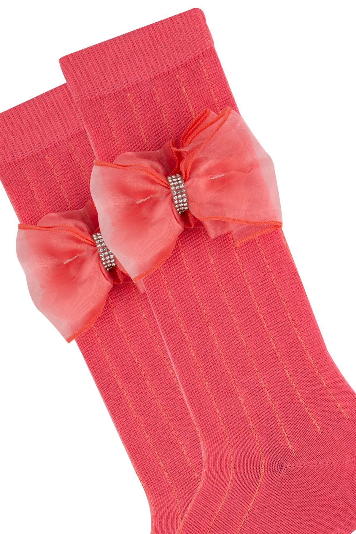 BROSS COLOR RIB GIRL KNEE HIGH SOCKS | Buy Branded Wholesale Socks ...