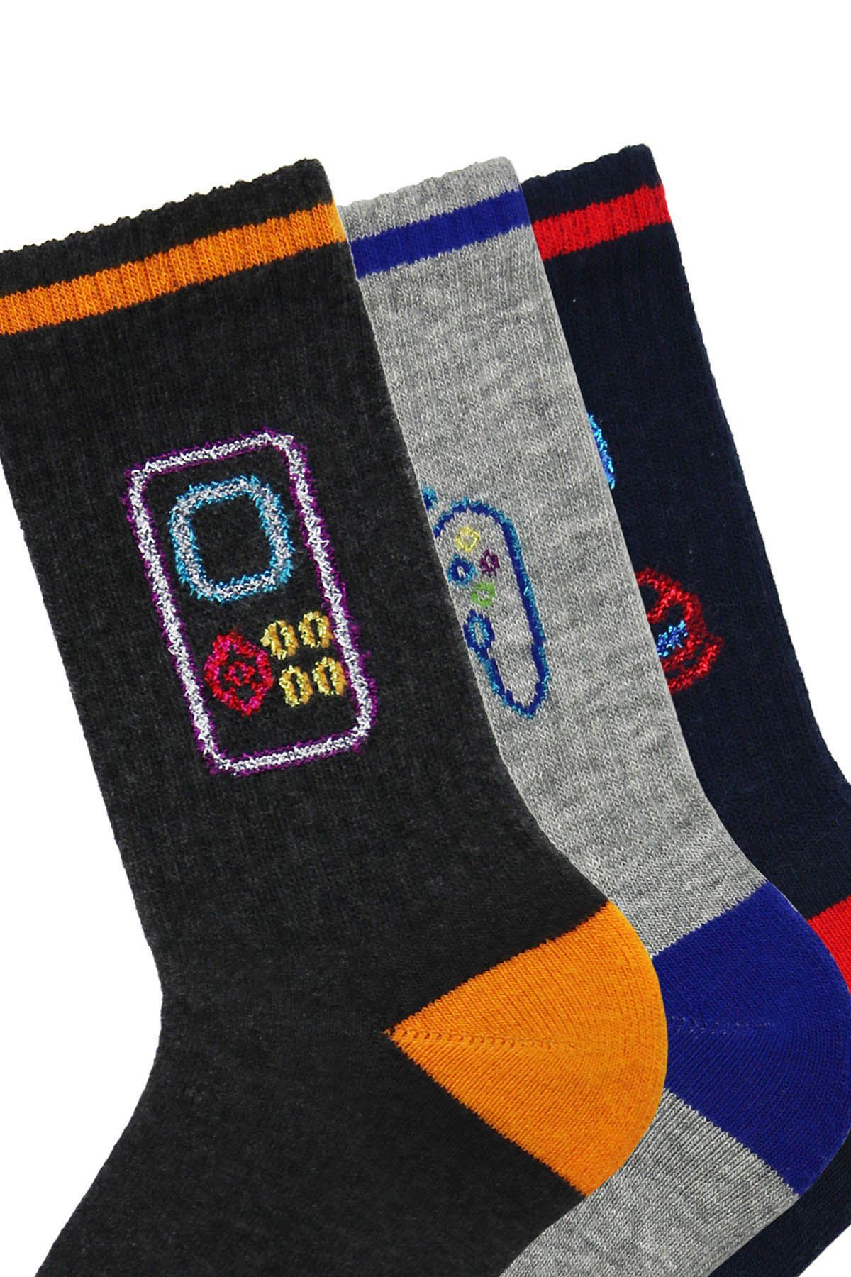 BROSS GAME THEMED BOYS TERRY SOCKS | Buy Branded Wholesale Socks Online ...