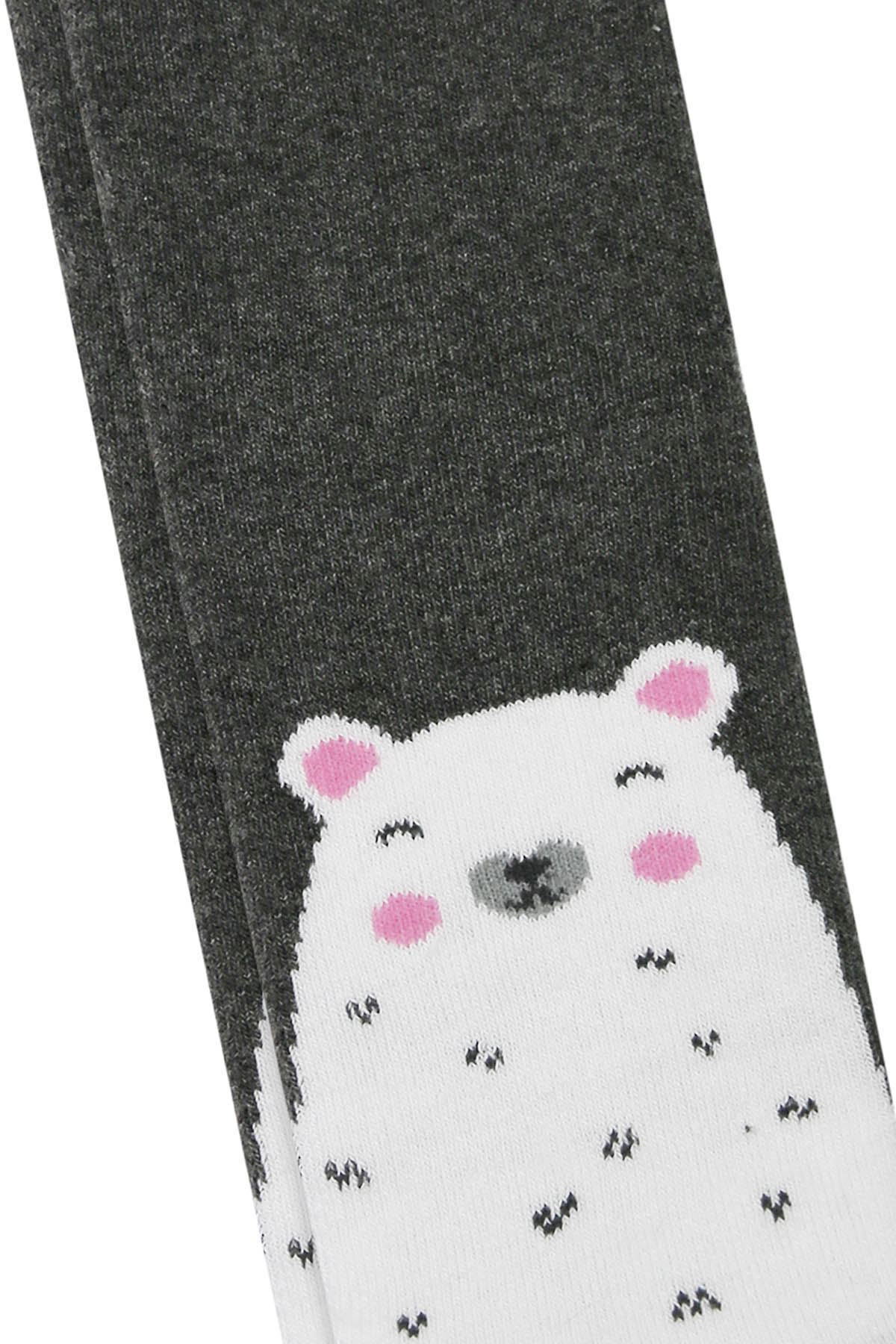 BROSS 3D TEDDY BEAR PRINTED FRINGED GIRL TERRY SOCKS | Buy Branded Wholesale Socks Online At ...